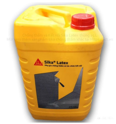 SIKA LATEX 25 LÍT Chuyên cung cấp vật liệu xây dựng, thiết bị vệ sinh, đồ dùng nhà bếp giá tốt